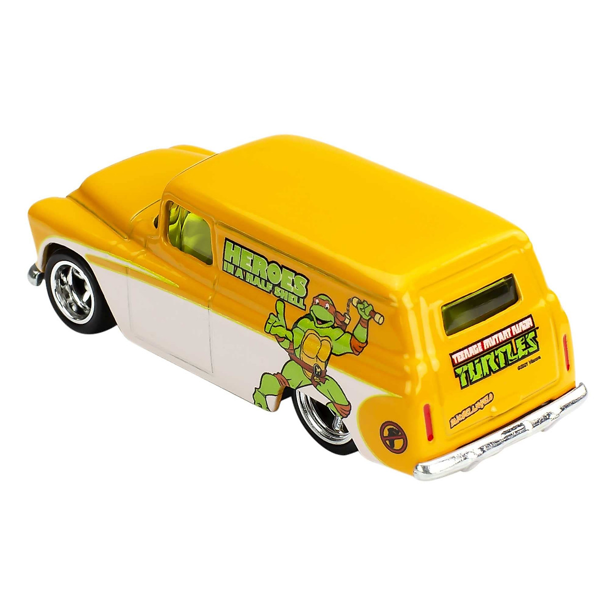 Hot Wheels Pop Culture 55' Chevy Panel 1:64 Scale Vehicle for Kids Ages 3 Years Old & Up & Collectors of New & Classic Toy Cars, Featuring Character-Favorite Castings as Canvases