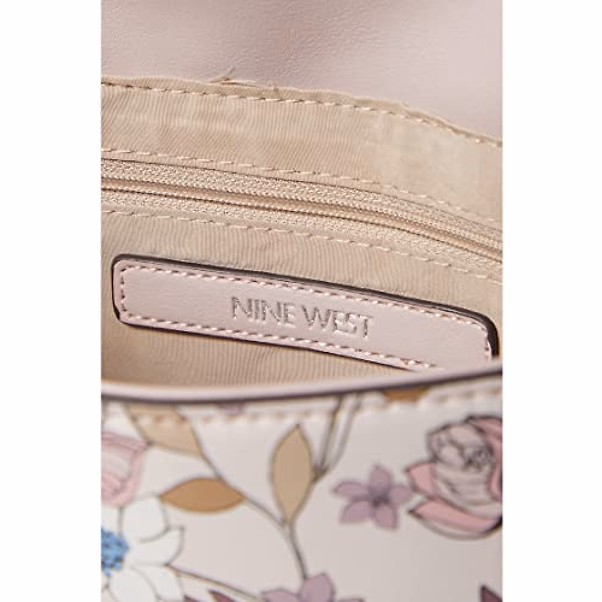 NINE WEST Calandra Mini Flap Crossbody Magnolia Floral One Size