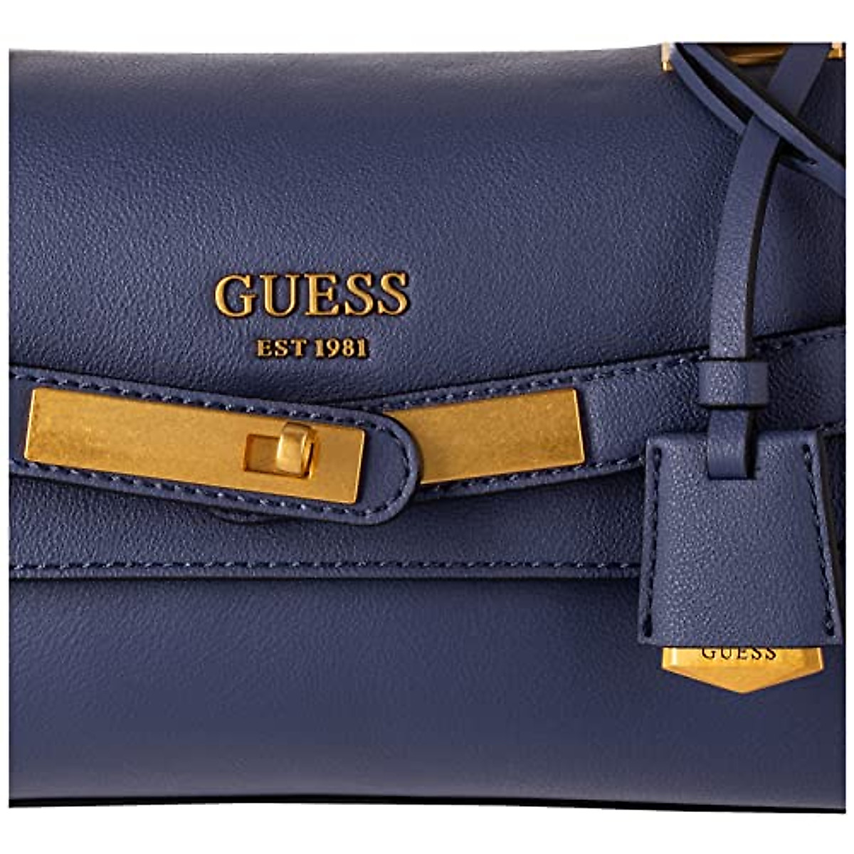 GUESS Enisa Top-Handle Flap Blue Moon One Size