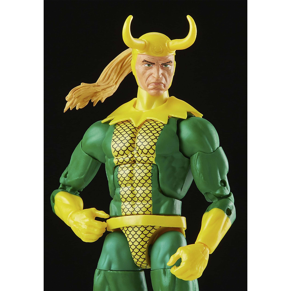 Marvel Legends Series Loki 6-inch Retro Packaging Action Figure Toy, 3 Accessories