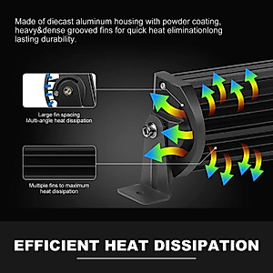52 Inch Led Light Bar 5D Curved +2X 4Inch Led Cube Pods W/Wiring Kit for Polaris Ranger Can Am X3 Maverick Grand Cherokee XJ Dodge Ram Dodge GMC UTV ATV 4WD Truck Boat