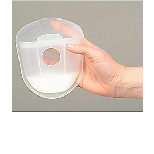 Fairhaven Health Milkies Milk-Saver, Milk Catcher for Breastmilk, Shell to Collect Leaking Breastmilk, Collector Cup for Nursing & Breastfeeding, Saves Up to 2 Ounces of Leaking Liquid Gold, Silicone-Free