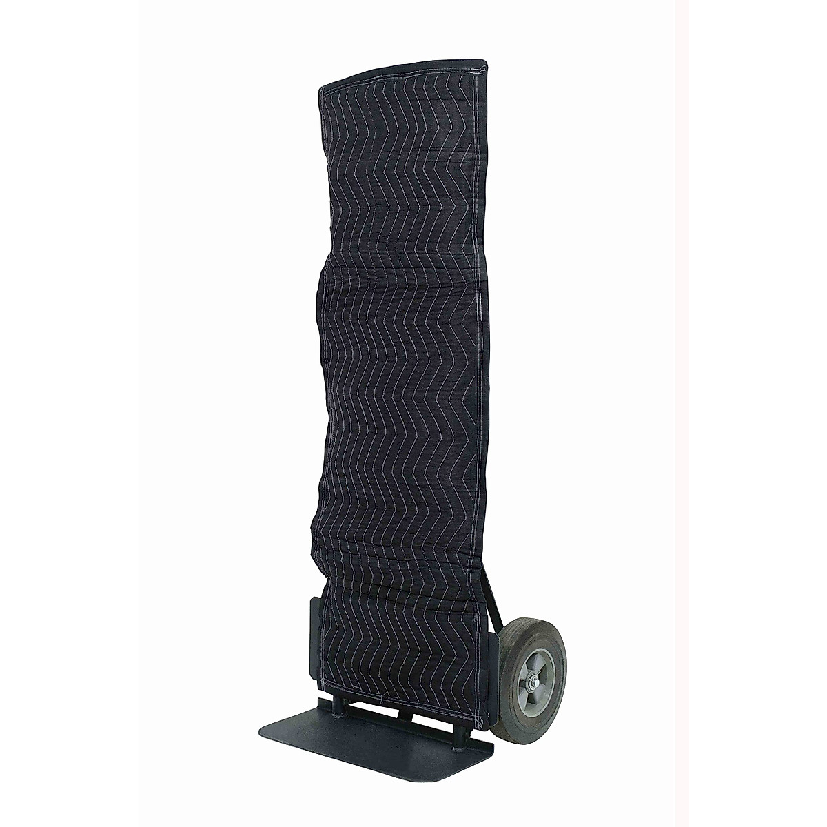 Mytee Products (2 Pack) Padded Hand Truck Cover - Square Top, Moving Supplies, Black Moving Pad - Woven Cotton/Poly - 50" x 16"