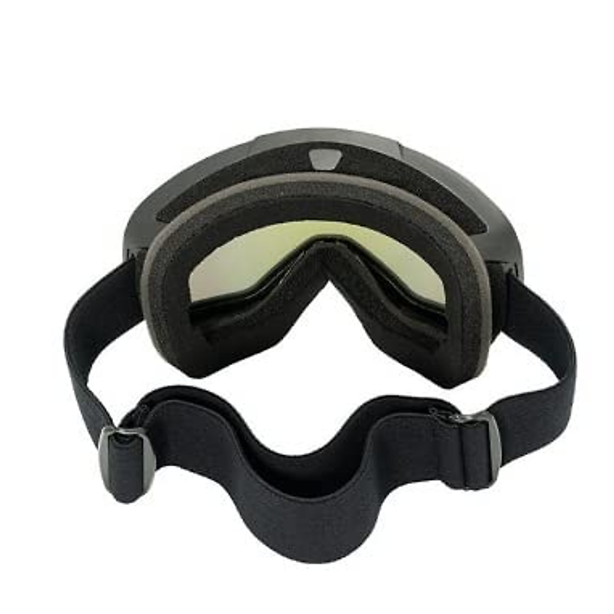 Feilx Ski Goggles, Ski Goggles with Ventilation Holes & Adjustable Elastic Band, Snow Goggles Anti-Fog Snowboarding Goggles for Men Women (Color : B)