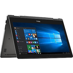 Dell 2017 Inspiron 7000 13.3" 2-in-1 Full HD Touchscreen Convertible Laptop, 7th Intel Core i5-7200u, 8GB DDR4 RAM, 256GB SSD, Backlit Keyboard, Bluetooth, HDMI, 802.11AC, Windows 10-Silver