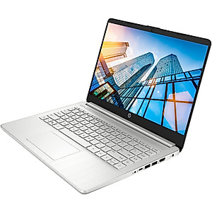 HP Essential 14 Laptop, 14" HD Touchscreen, AMD Ryzen 3 5300U, 8GB RAM, 512GB SSD, Webcam, HDMI, Wi-Fi, Windows 11 Home, Black