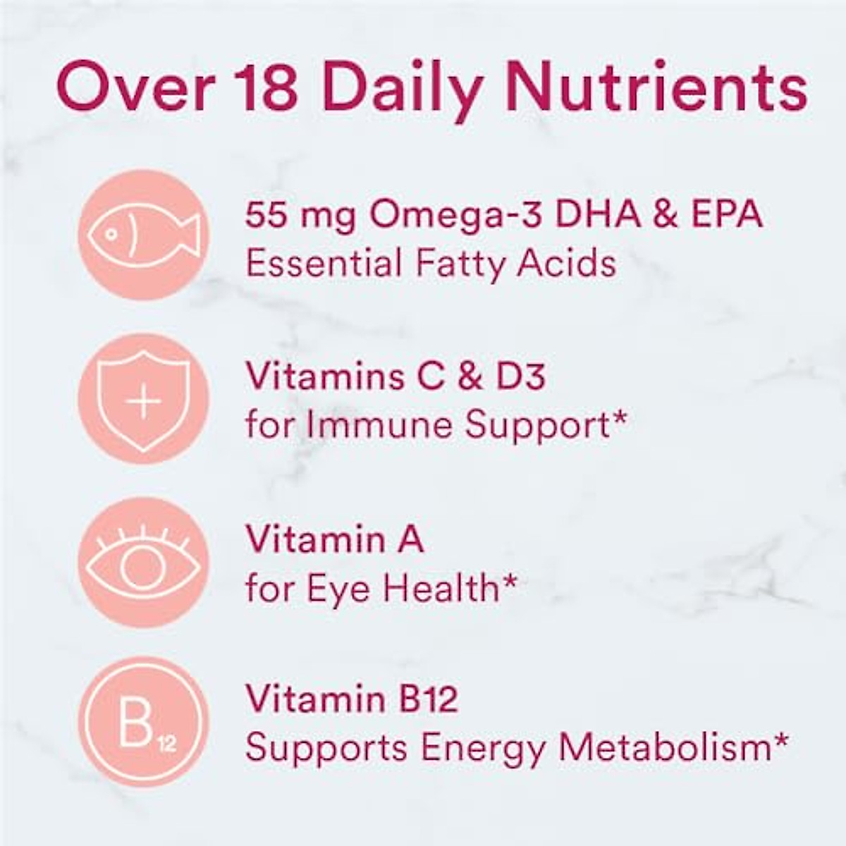 SmartyPants Teen Girl Multivitamin Gummies: Omega 3 Fish Oil (EPA/DHA), Vitamin C, D3, B12, Vitamin A, K & Zinc, Gluten Free, Includes Biotin to Support Hair, Skin & Nails, 120 Count (30 Day Supply)