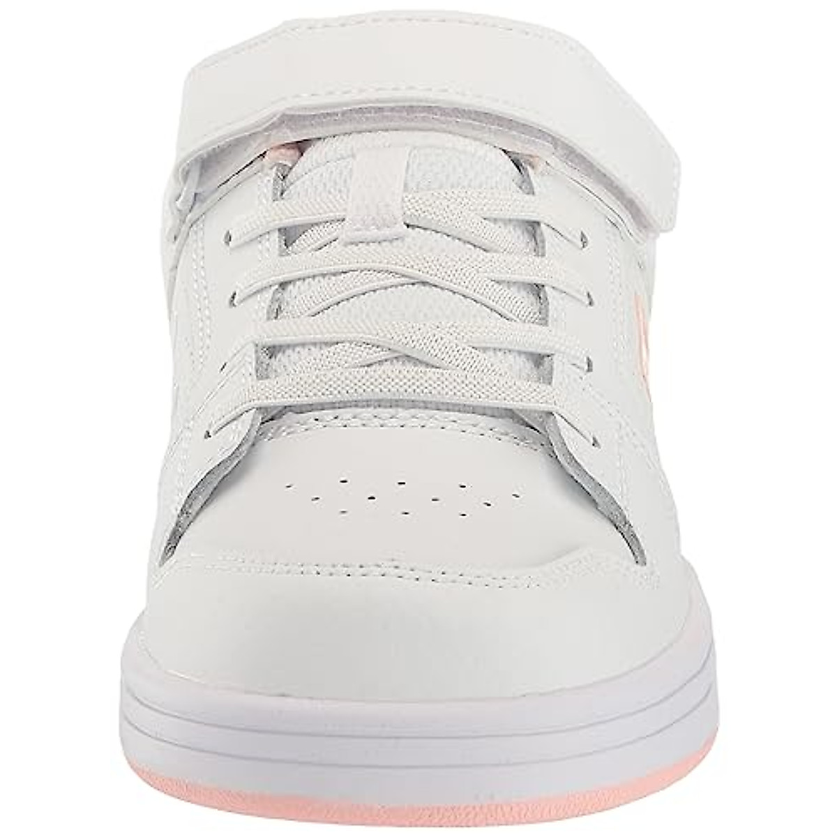 DC Girls Unisex-Child Manteca 4 V Casual Skate Shoe, White/Pink, 13 Little Kid