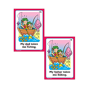 Super Duper Publications | Synonyms Fun Deck Flash Cards | Educational Learning Resource for Children