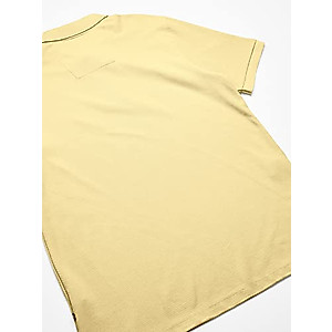 Nautica Men's Classic Fit Short Sleeve Solid Performance Deck Polo Shirt, Corn, 2XLT Tall