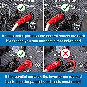 Westinghouse Outdoor Power Equipment 50 Amp Inverter Generator Parallel Cord, 50A