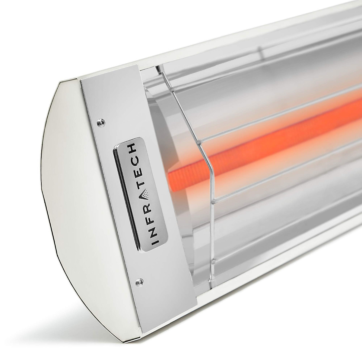 Infratech C-1524 WH Stainless Steel 33” Single Element Fixture 1500 Watt, 240 Volt, White Finish