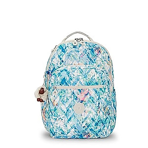 Kipling Women's Seoul 15 Laptop Backpack, Durable, Roomy with Padded Shoulder Straps, Nylon School Bag