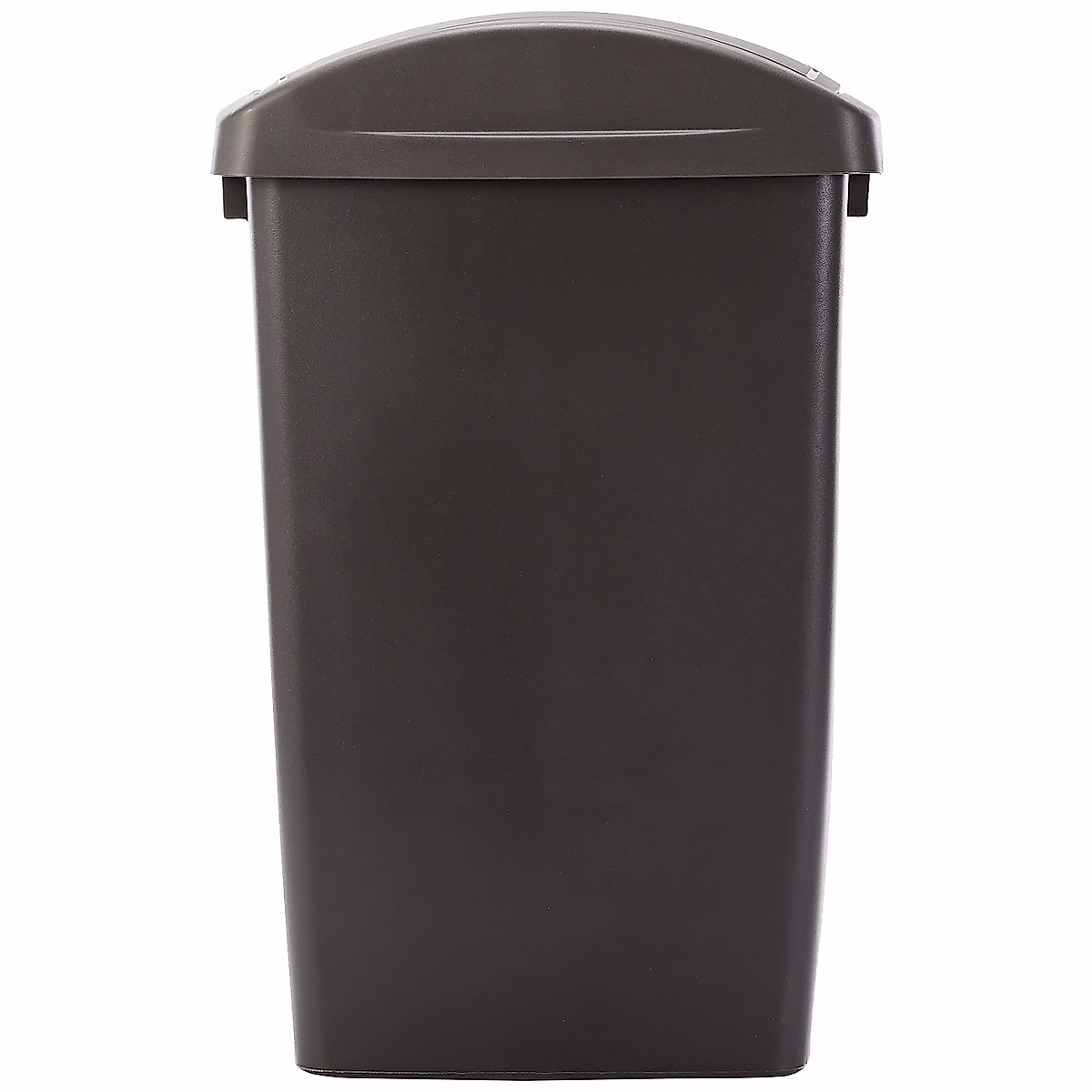 Rubbermaid Swing-Top Lid Recycling Bin for Home, Kitchen, and Bathroom, 12.5 Gallon Recycling Can, Gray