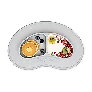 Nuby Sure Grip Miracle Mat, BPA Free, 6+m, Gray