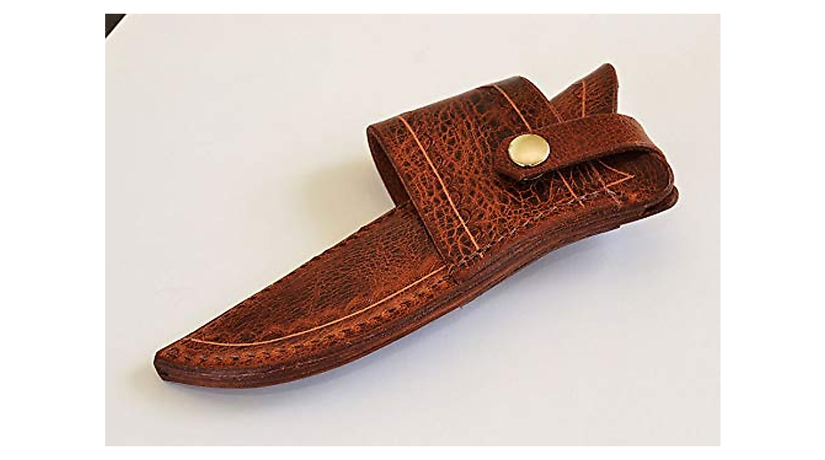 Coast Leathers Custom Leather Knife Sheath for Buck 119