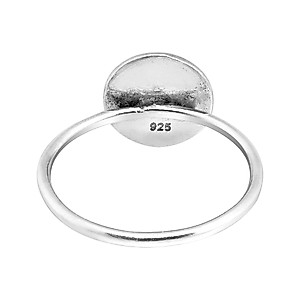 AeraVida Fashionable Voyage Anchor .925 Sterling Silver Nautical Compass Ring | Statement Fashion, Promise Ring, Couple Unisex Ring | Size 5