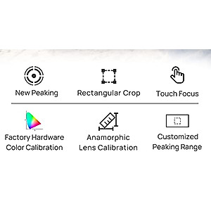 Portkeys LH5P II Camera Control Field Monitor |Touch Screen |Metal Frame |Bluetooth |2200 Nit |5.5" |1920x1080, Control Function Compatible with Canon, Sony, Panasonic, BMPCC, ZCam and Gimbals