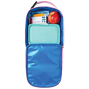 PackIt® Freezable Playtime Lunch Box, Rainbow, Built with EcoFreeze® Technology, Collapsible, Reusable, Zip Closure With Buckle Handle, Perfect for Keeping Lunches Fresh Large