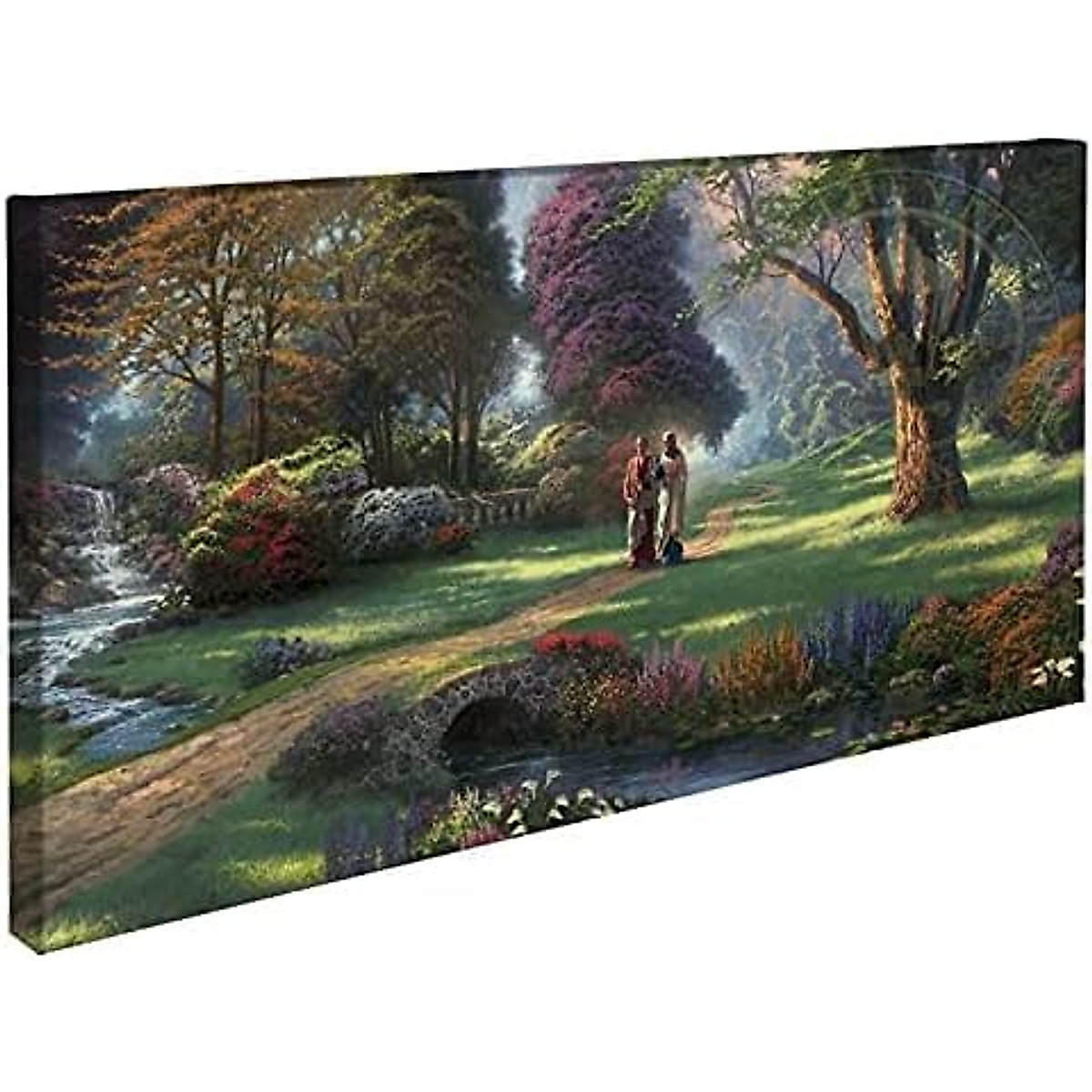 Thomas Kinkade Walk of Faith 16 x 31 Gallery Wrapped Canvas