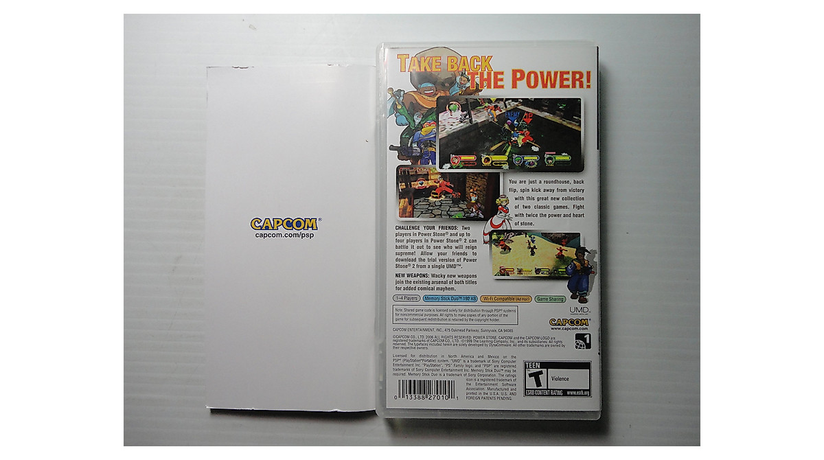 Power Stone Collection for PSP | Capcom Classic Fighting Games