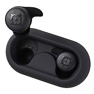 BoomPods Boombuds X True Wireless - Bluetooth Earbuds IPX 6 Water Resistant/Sweatproof Ergofit, Portable Magnetic Charging Case, Best Sports Earphones