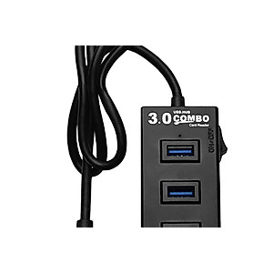 Direct Access Tech 2685D 3 Port + Card Reader Hub