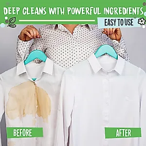 Eco Laundry Detergent Sheets - 80 Loads Laundry Sheets Detergent - 40 No Plastic Jug Washer Sheets - No Mess & Space-Saving Travel Laundry Detergent