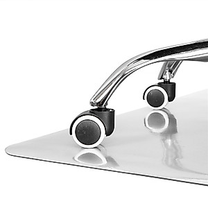 Rectangular PVC Dull Polish Chair Mat Protection Floor Mat 47.24" x 35.43" x 0.08"