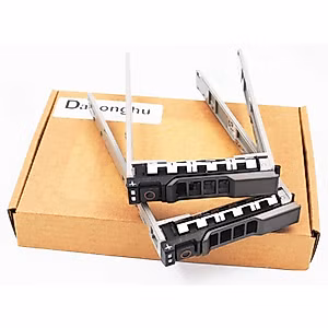 2-Pcs 2.5" 8FKXC 08FKXC SAS SATA Hard Drive Tray Caddy for R630 R730 R730XD T630 R430 T430 PowerVault MD1420 MD3420 Series