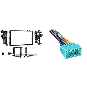Metra Double DIN Installation Kit and Wiring Harness for Select 1990-2006 Acura/Honda/Isuzu Vehicles