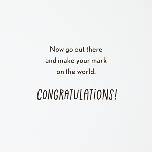 Hallmark Pack of 10 Graduation Cards with Envelopes (Way to Go)