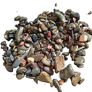GEBSKI 1000g Natural Stream Sand Aquarium Substrate Landscaping Decoration Small Stones Aquatic Pet Supplies