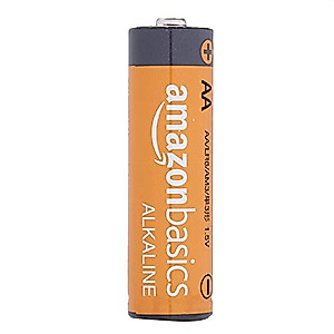 Amazon Basics 12 Pack AA Alkaline Batteries - Blister Packaging
