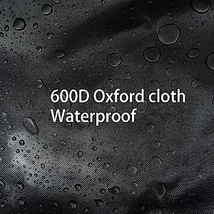 RuiHiSong Kids Car Cover,Outdoor Heavy Duty 600D Power Wheels for Kids Waterproof Cover,Kids Ride-On Toy Car Cover with Buckle and Vent,All Weather,The Handle is a Reflective Strip Again