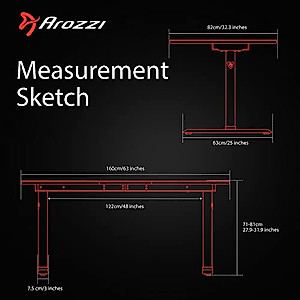 Arozzi Arena Ultrawide Curved Gaming and Office Desk with Full Surface Water Resistant Desk Mat Custom Monitor Mount Cable Management Cut Outs Under The Desk Cable Management Netting - Dark Grey