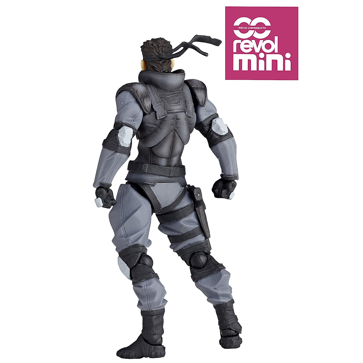 Kaiyodo Revoltech Yamaguchi Mini Action Figure #001: Metal Gear Solid: Solid Snake