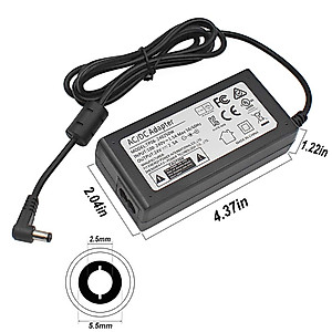 for Soundbar CCTV Camera Printer LCD Monitor 24V 2.5A 60W AC to DC Power Supply Adapter