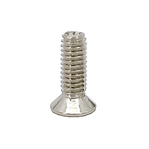 FixtureDisplays® 100PK M3 X 12mm Pitch 0.5mm - Phillips Flat Head Machine Screw (Countersunk) Carbon Steel Nickel Plated Cross Recessed 302005-NPF