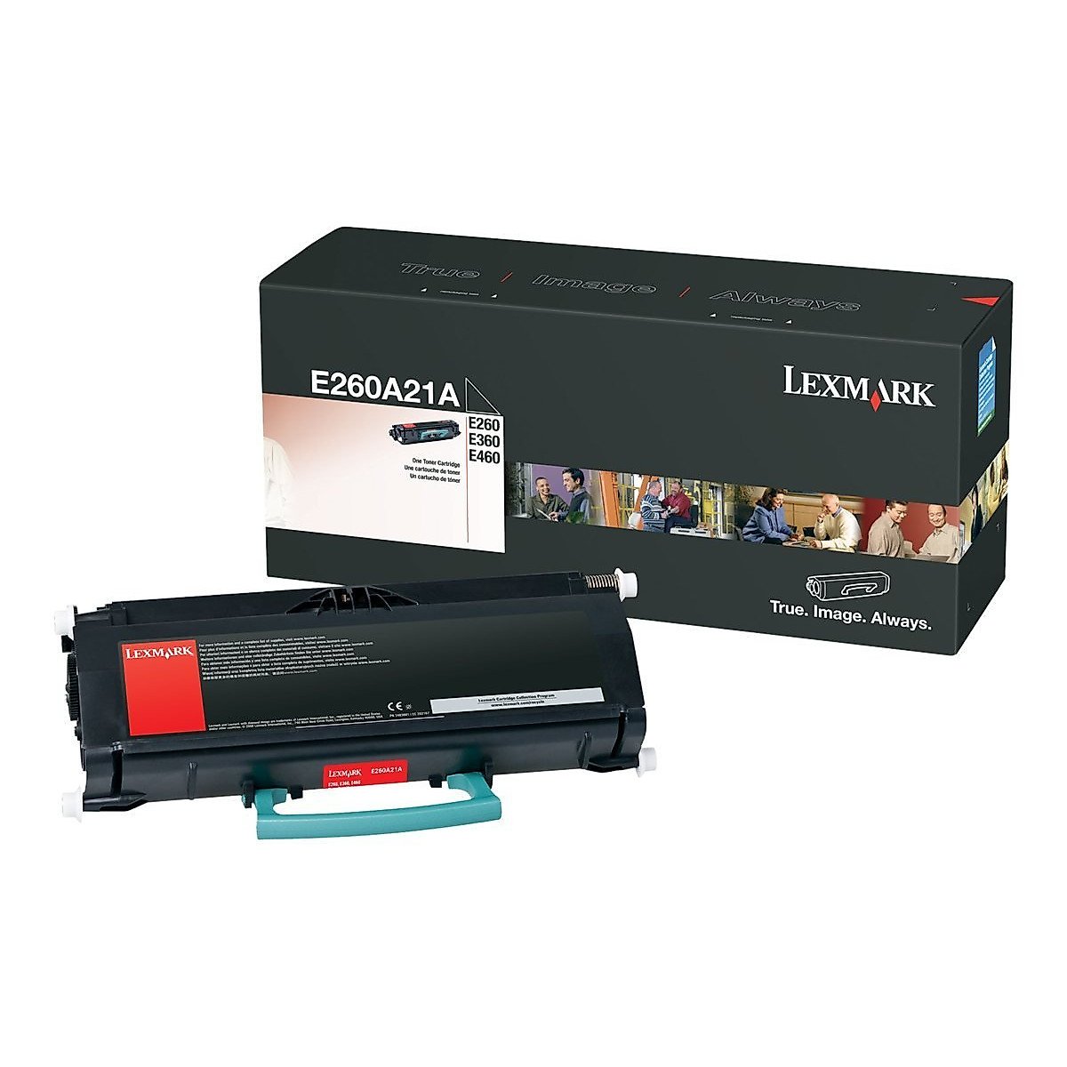 Lexmark E260A21A Black Print Toner Cartridge for Printer E260/E36X/E46X