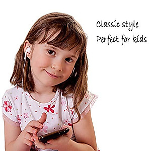 CN-Outlet Wholesale Bulk Earbuds Headphones 100 Pack Kids Earphones for School Classroom Students Children and Adults - White