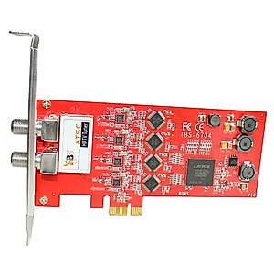 TBS®6704 ATSC/Clear QAM Quad Tuner PCIe Card for IPTV Server