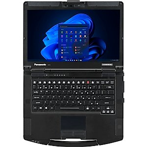 Panasonic Toughbook FZ-55 14” HD LED Laptop Computer – 11th Gen Intel Core i5-1145G7 Quad-Core up to 4.40 GHz Processor, 64GB DDR4 RAM, 512GB PCIe NVMe SSD, Intel Iris Xe Graphics, Windows 11 Pro