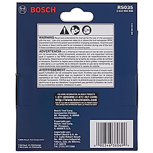 BOSCH RS035 Hard Hook-&-Loop Sander Backing Pad , Black