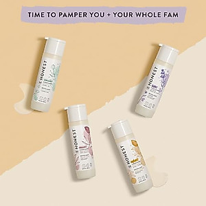 The Honest Company Silicone-Free Conditioner | Gentle for Baby | Naturally Derived, Tear-free, Hypoallergenic | Lavender Calm, 10 fl oz