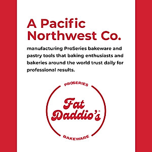 Fat Daddio's PCC-63 Round Cheesecake Pan, 6 x 3 Inch, Silver