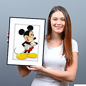 DIAMOND DOTZ ® - Mickey Wonders Diamond Painting Artwork Kit, Disney Diamond Art, Disney Diamond Painting, Diamond Art Kits for Adults Disney, Diamond Painting Easy, Diamond Painting Disney