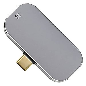 USB C Docking Station, 3 in 1 USB C to MiniDP Adapter 3 in 1 USB C Hub USB C to MiniDP Converter for Laptop for Tablet for Mobile Phone