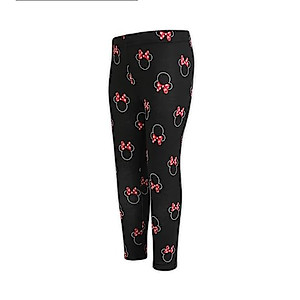 Disney Minnie Mouse Girls Sweater and Legging Pants Set for Toddlers and Big Kids