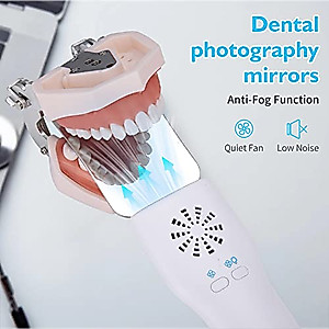 ANNWAH Dental Photography Mirrors Fog Free - Pofessional Dental Occlusal Mouth Mirror Anti-sctraching Surface Intraoral Mirrors with Handle